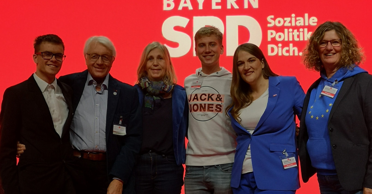 SPD im Landkreis Erding auf dem 73. Außerordentlichen Landesparteitag ...